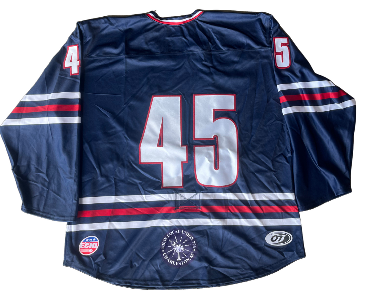 Authentic 2024/2025 Rock the Retro Jersey – South Carolina Stingrays