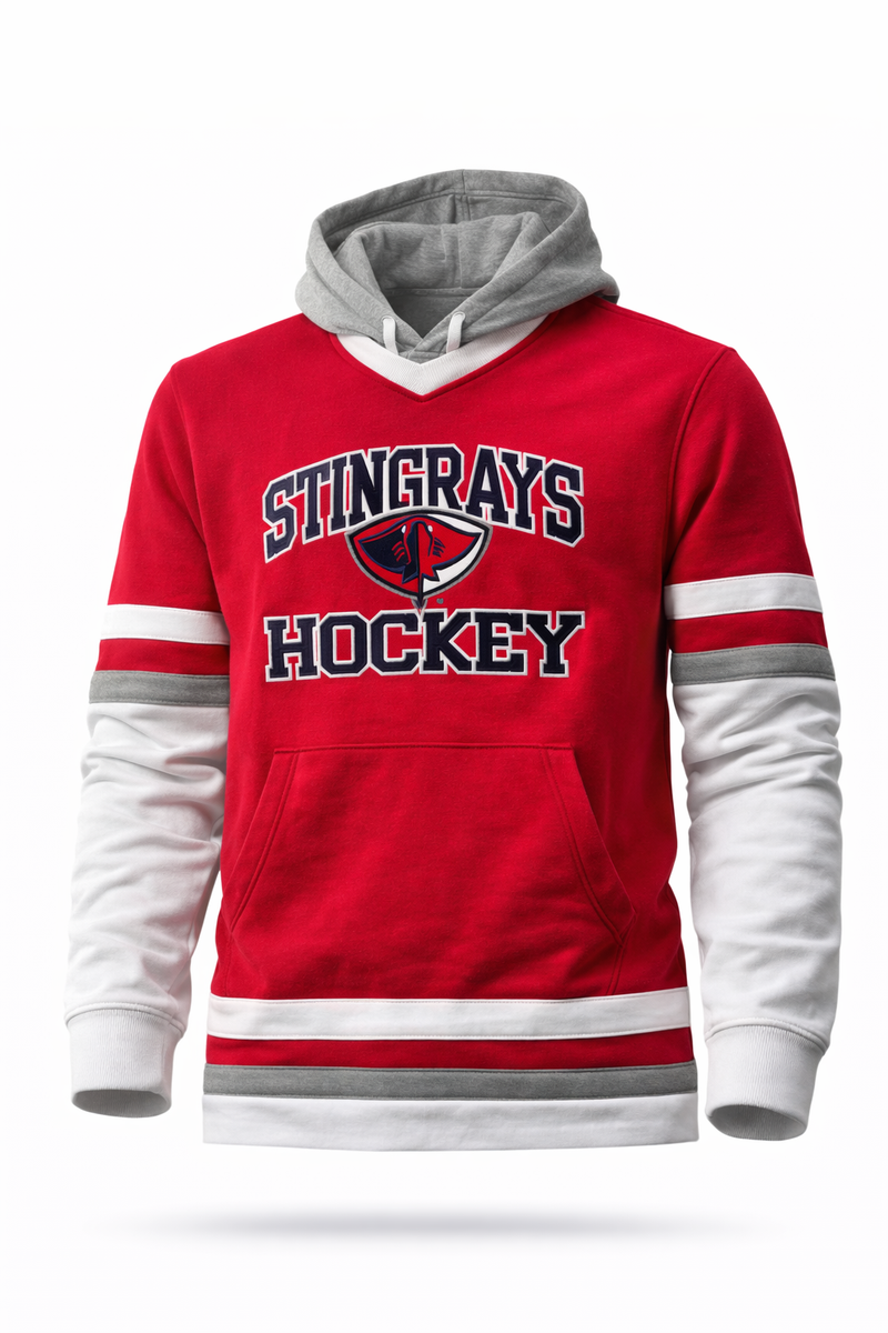 Red Stingrays Jersey Hoodie – South Carolina Stingrays
