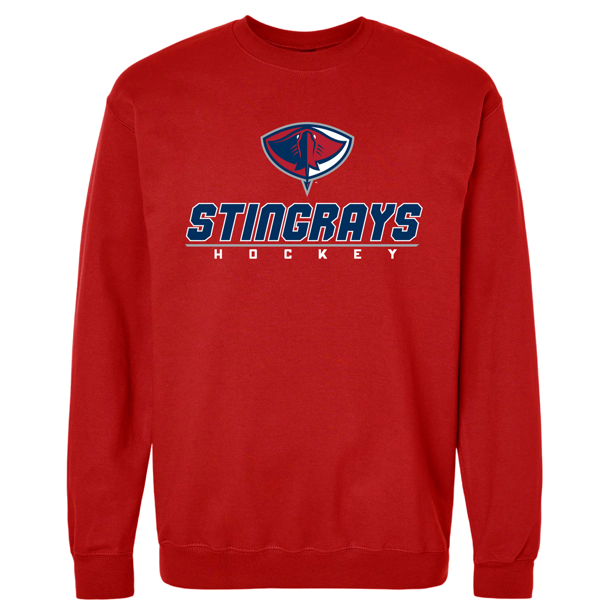 Red Fair Crewneck – South Carolina Stingrays