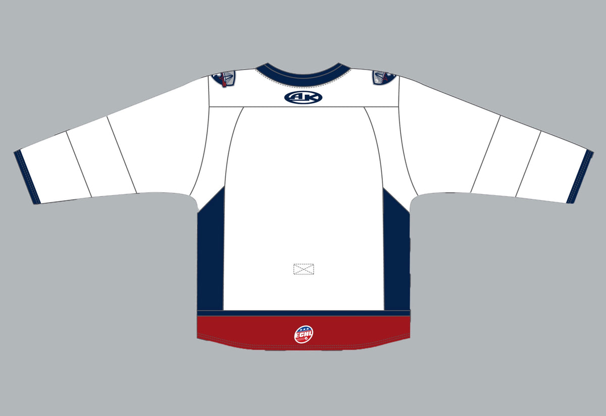 Adult White Athletic Knit Stingrays Replica Jersey – South Carolina ...